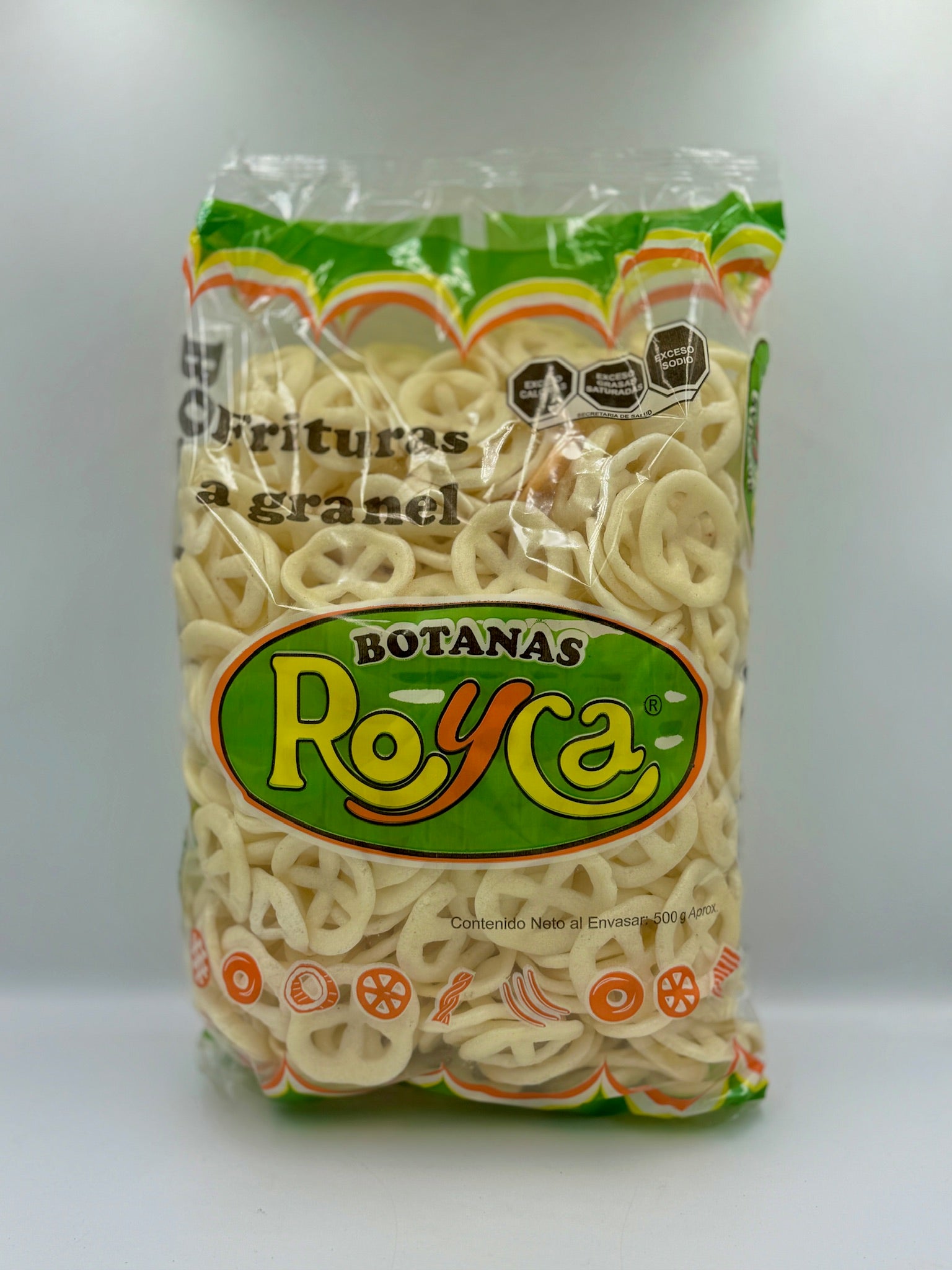 Mini rueda sabor papa – Botanas Royca